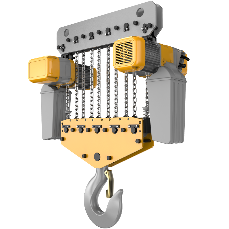 10 Ton Daul Speed Hook Fixed Chain Hoist-HHER large capacity hoist(7.5 ...